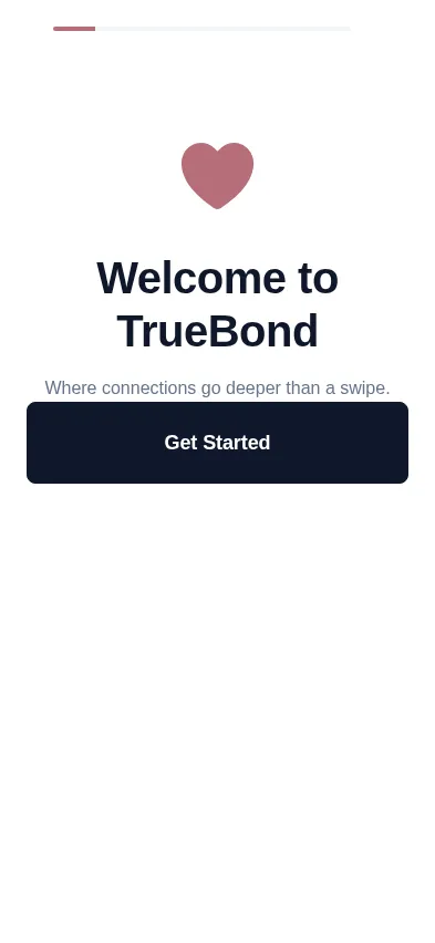 TrueBond Dating App