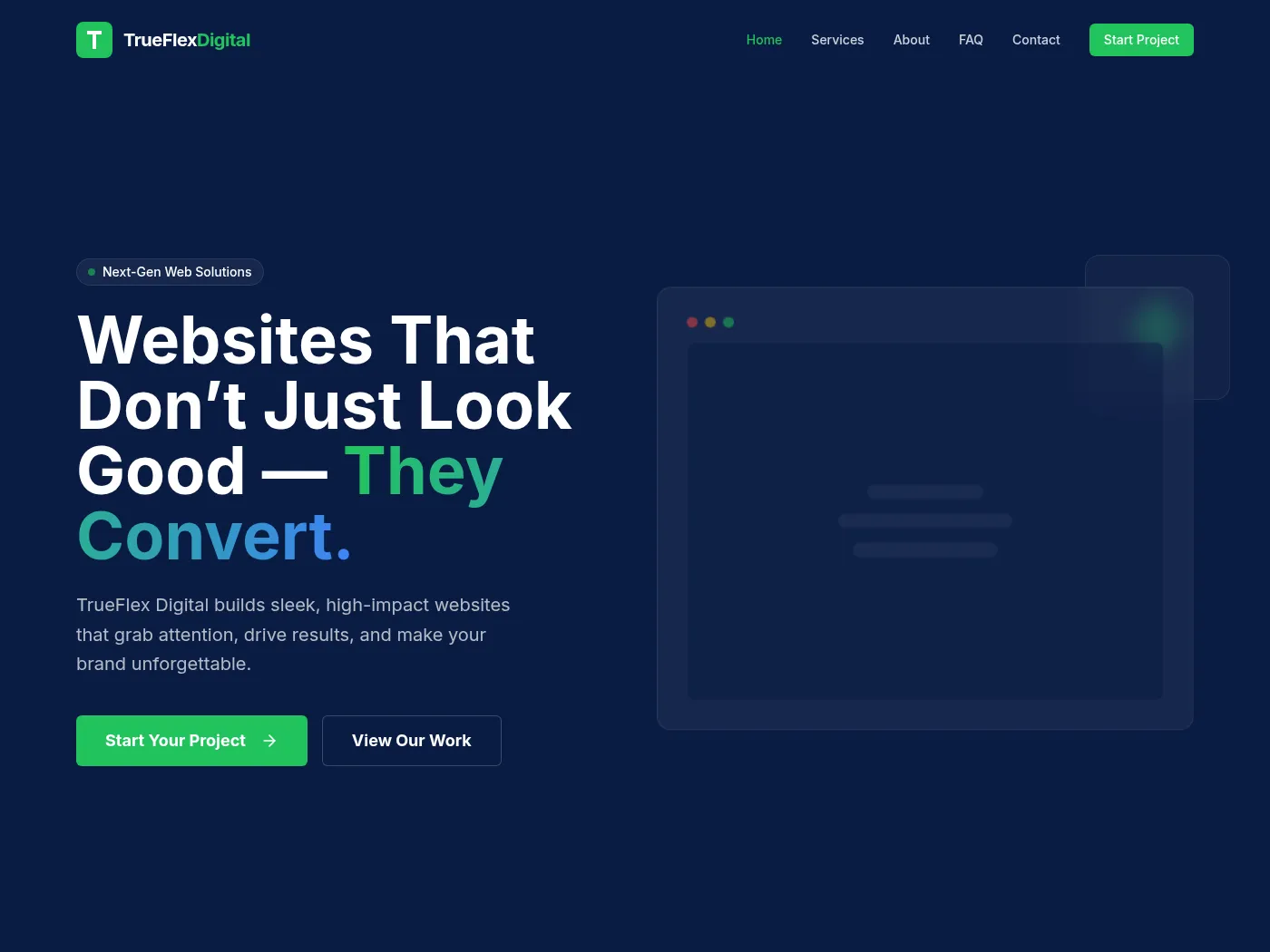 TrueFlex Digital Web
