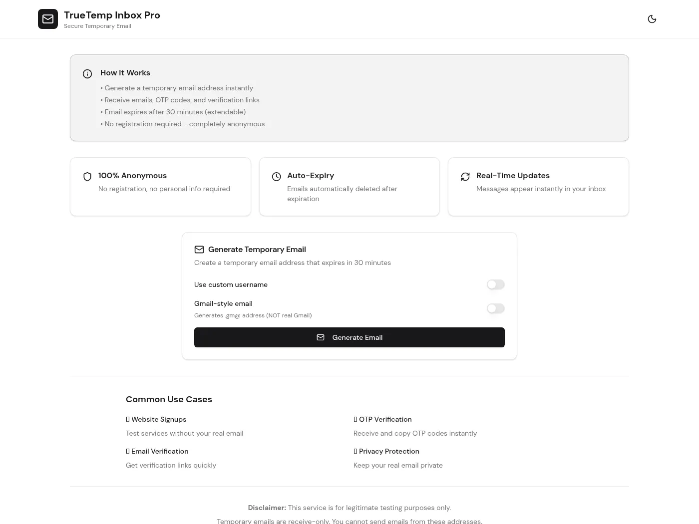 TrueTemp Inbox Pro