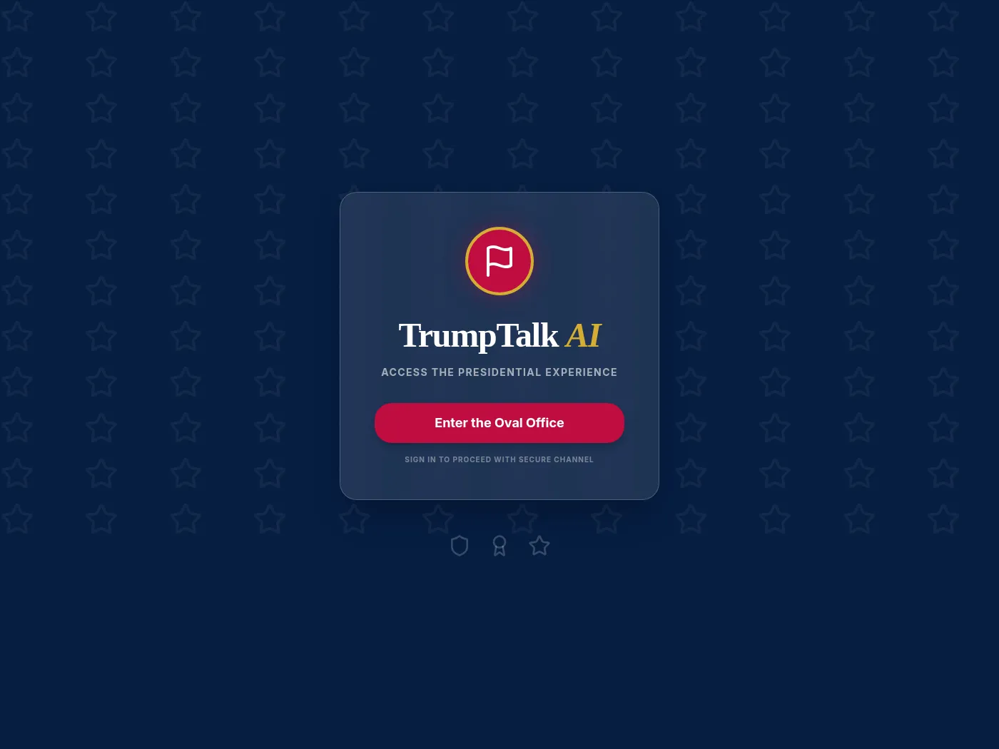 TrumpTalk AI Chatbot