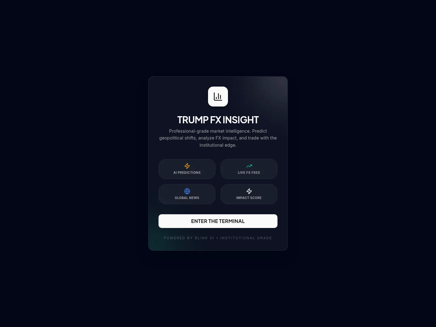 Trump FX Insight App