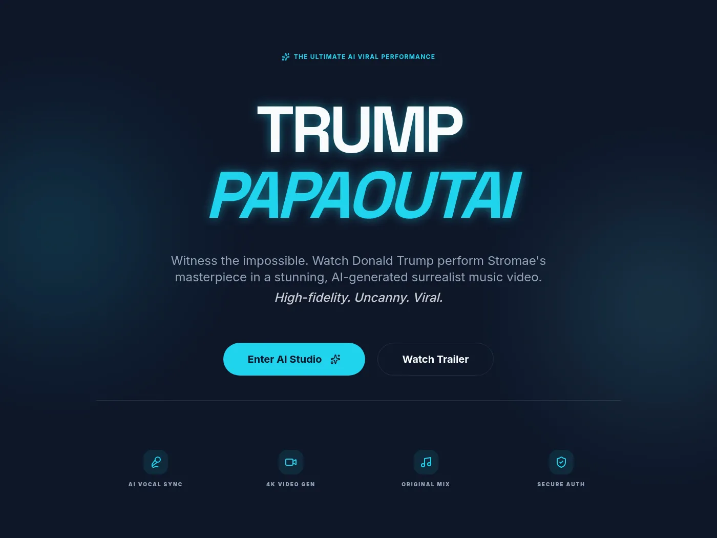 Trump Sings Stromae