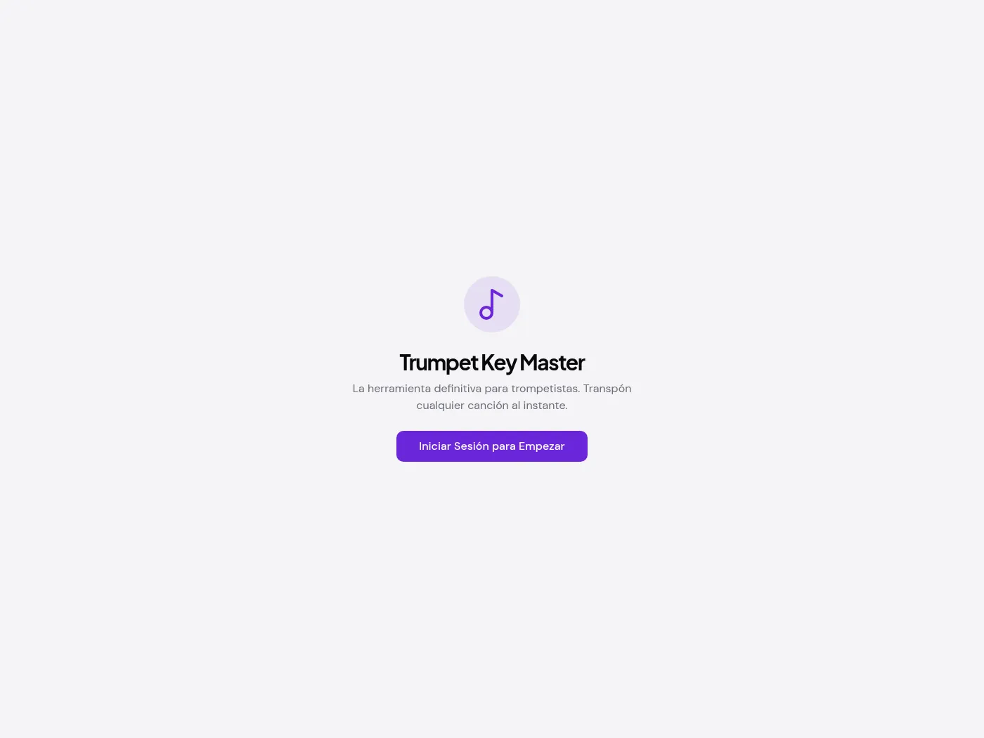 Trumpet Song Key Changer