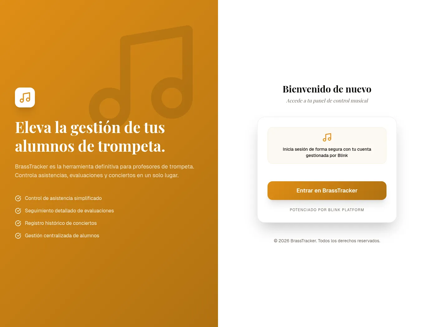 Trumpet Student Tracker