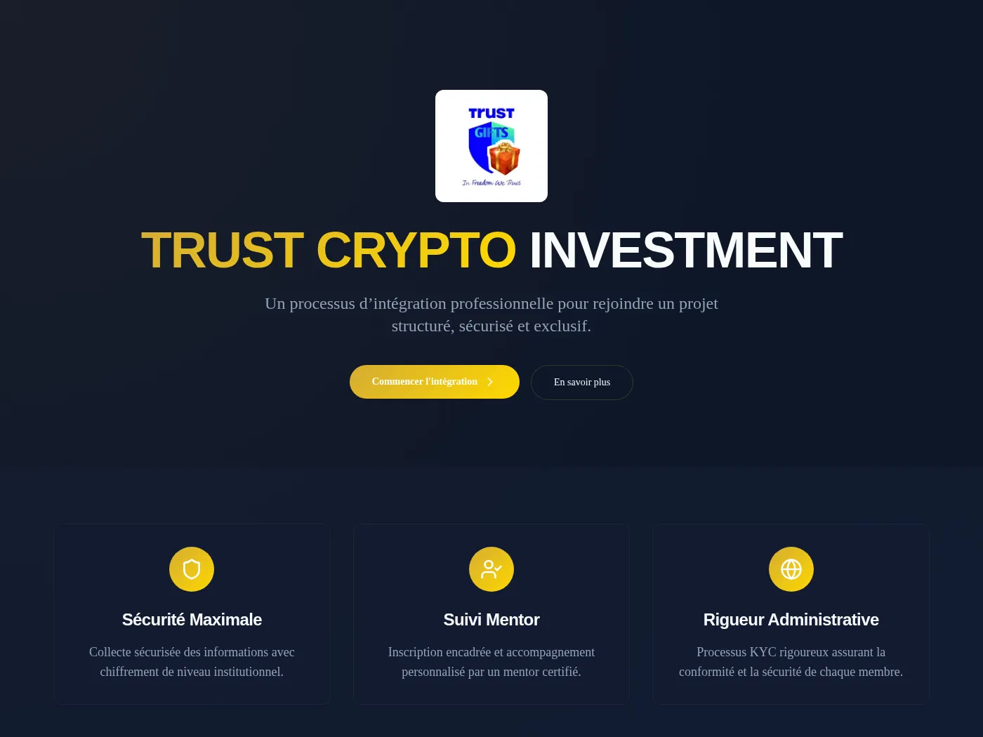 Trust Crypto Integration