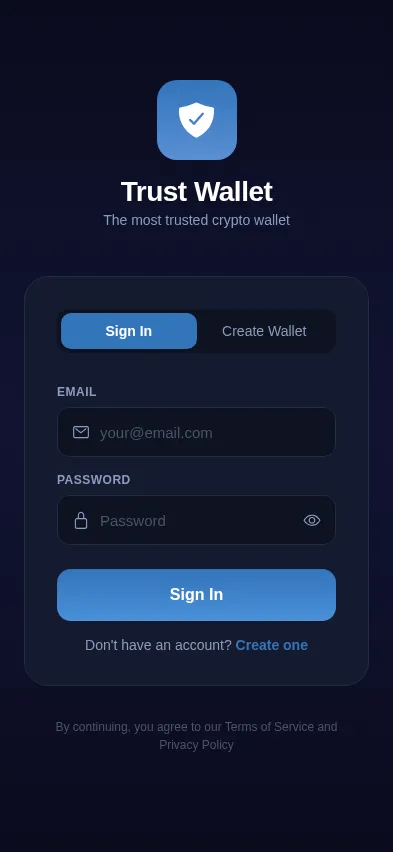 Trust Wallet Clone