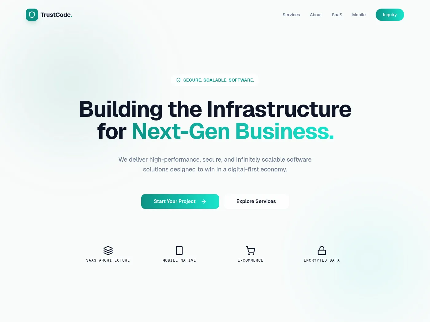 TrustCode Solutions Site