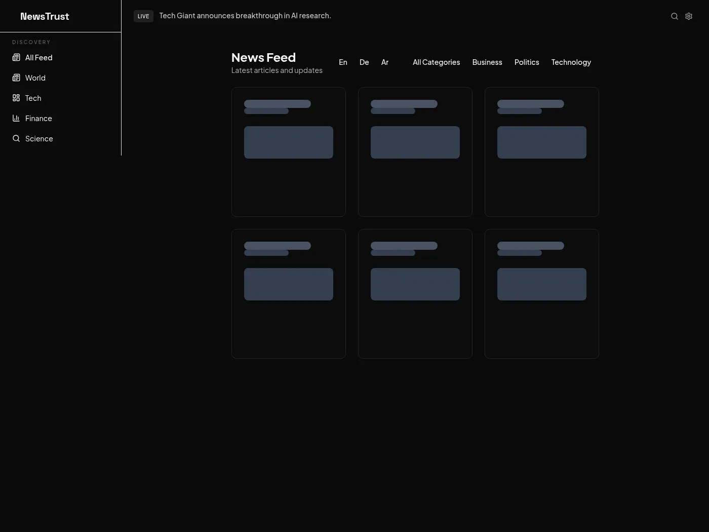 NewsTrust Stream