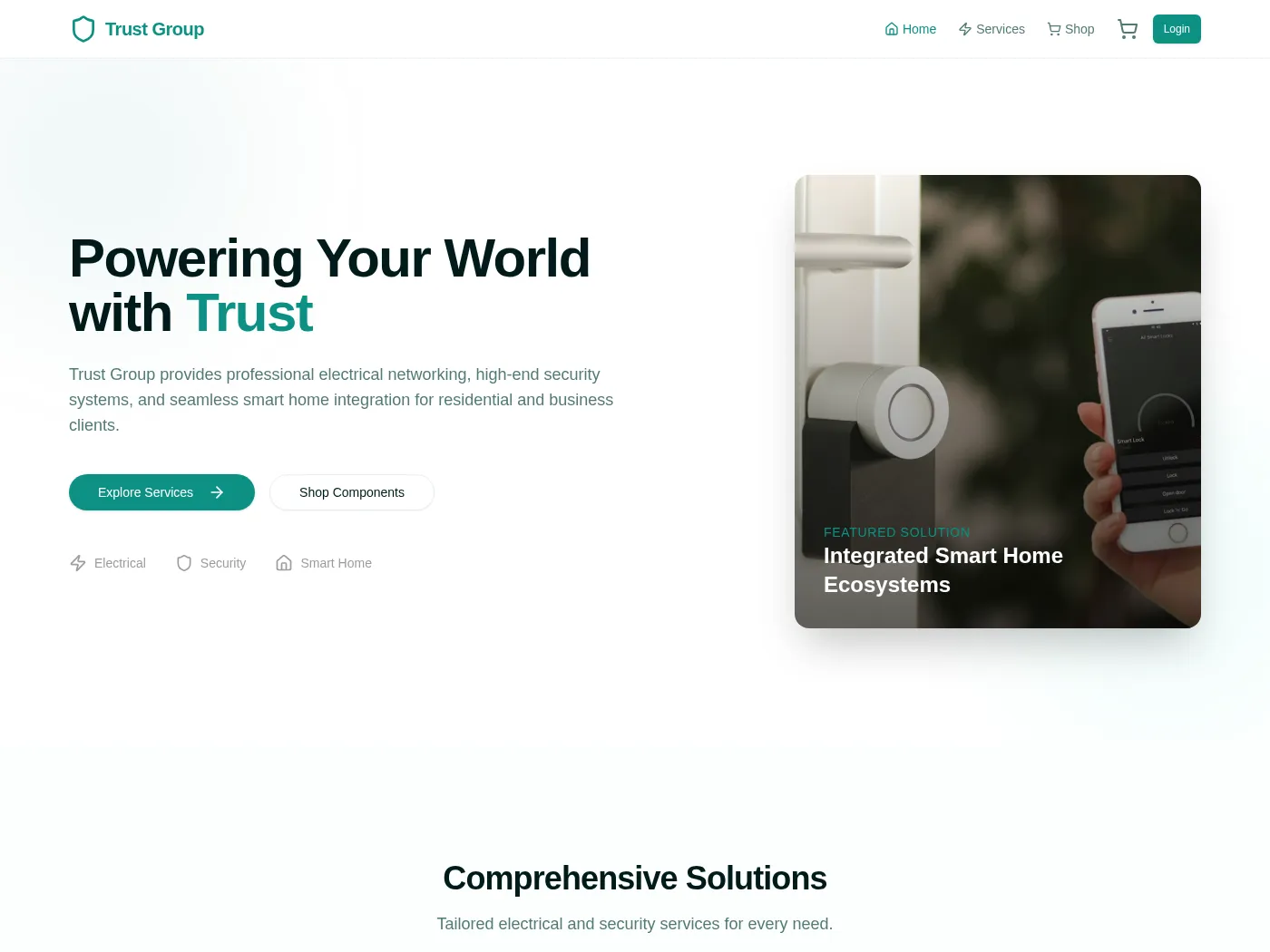 Trust Group Electrical Hub