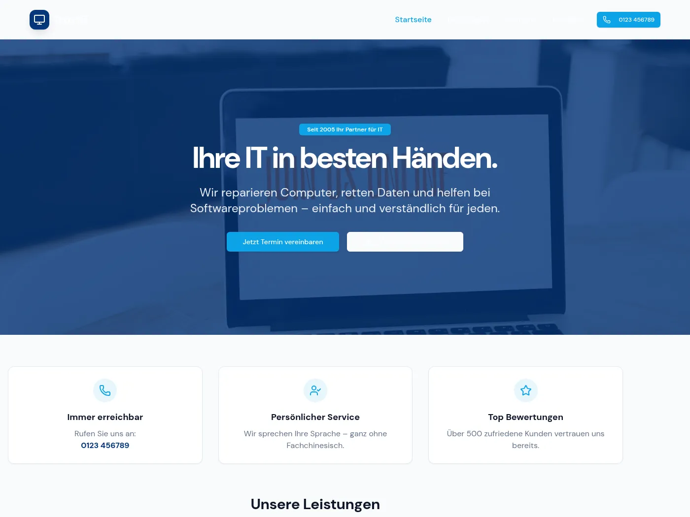 TrustIT Web Presence