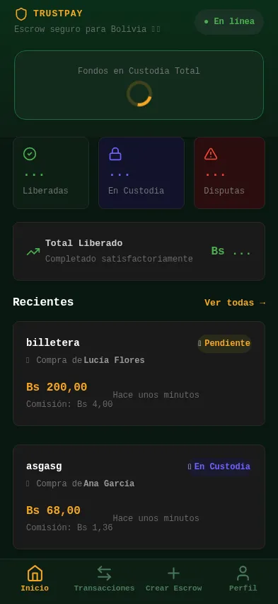 TrustPay Escrow App