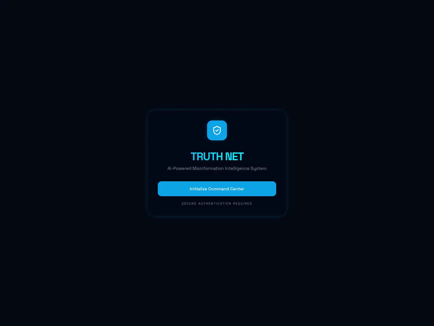 Truth Net AI Dashboard
