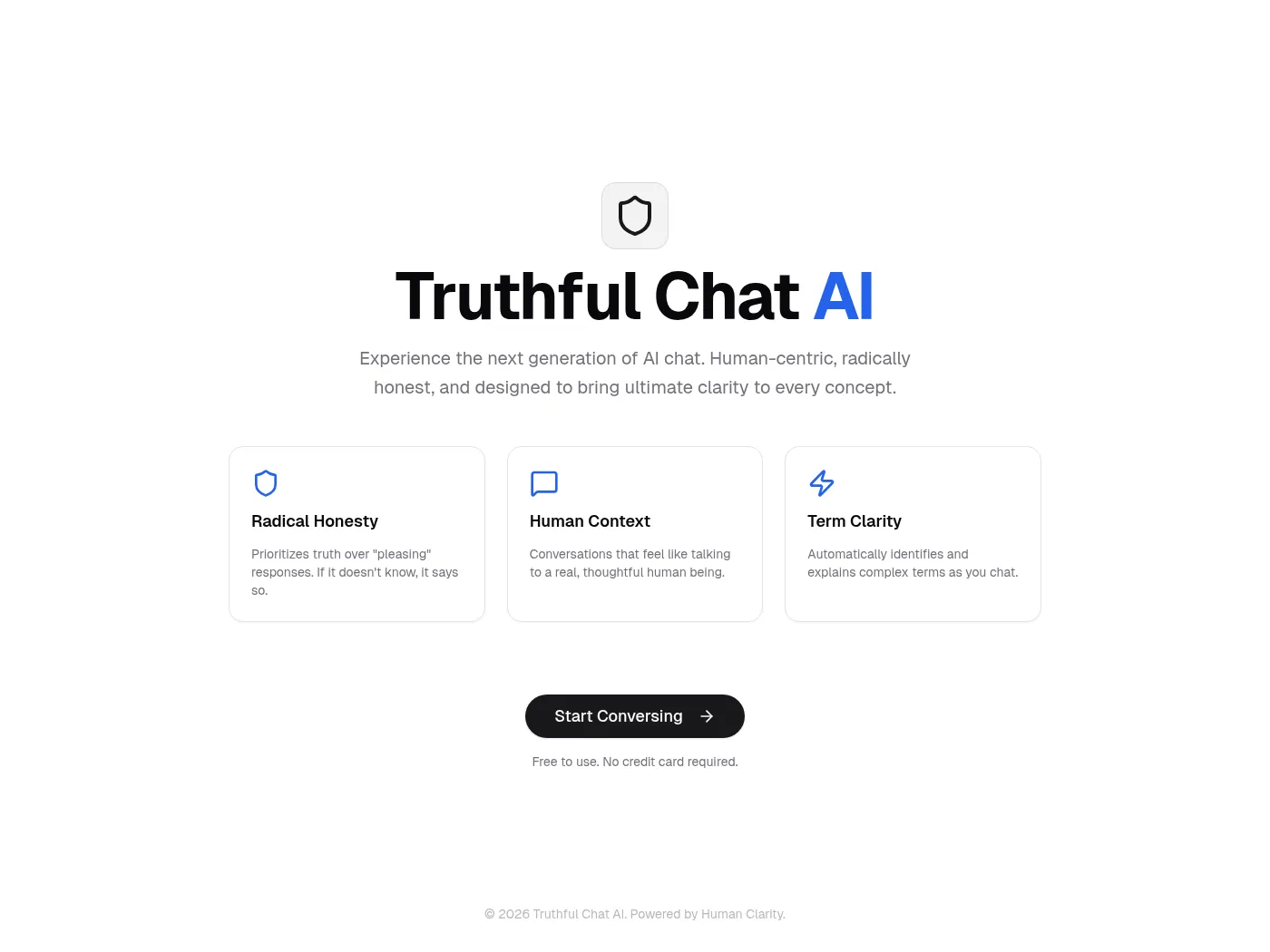 Truthful Chat AI