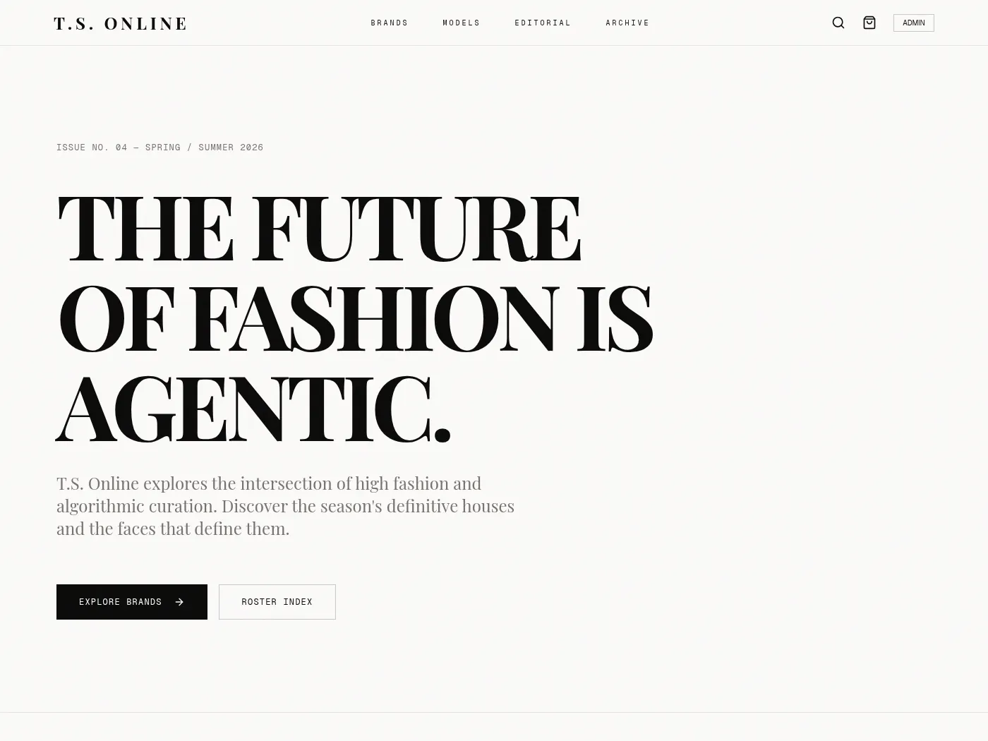 TS Online Fashion CMS
