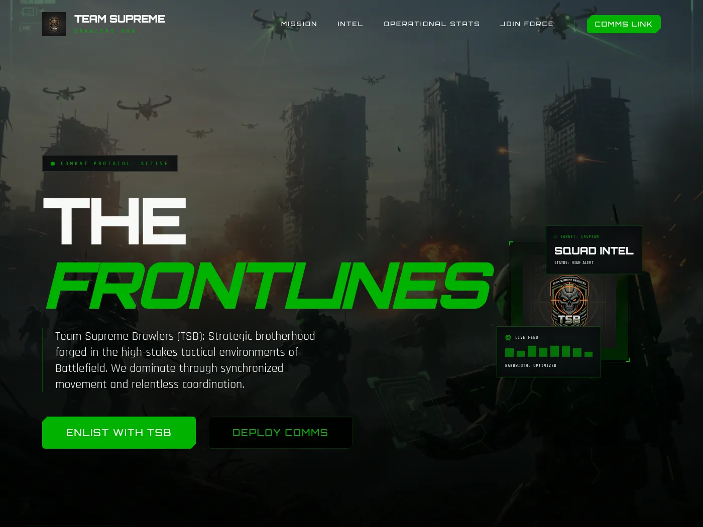 TSB Interactive Clan Hub
