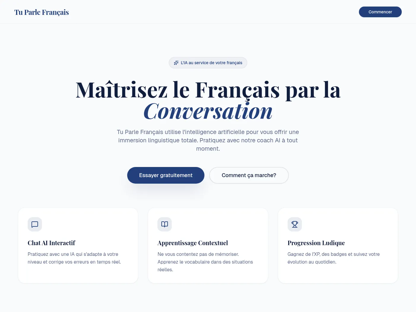 Tu Parle Français