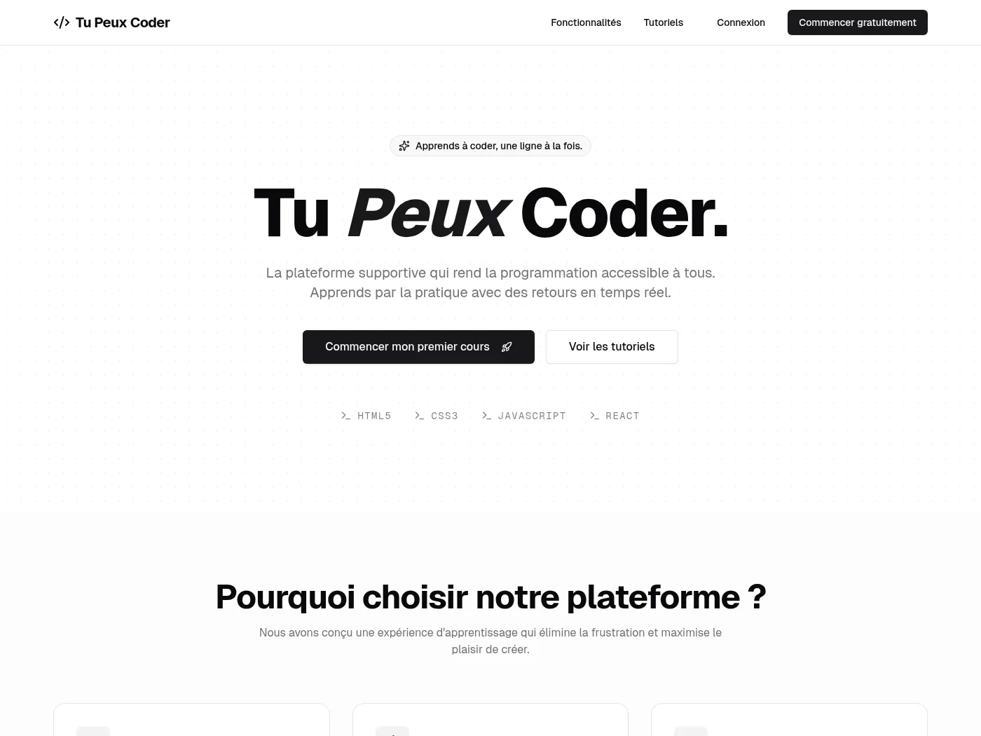 Tu Peut Coder
