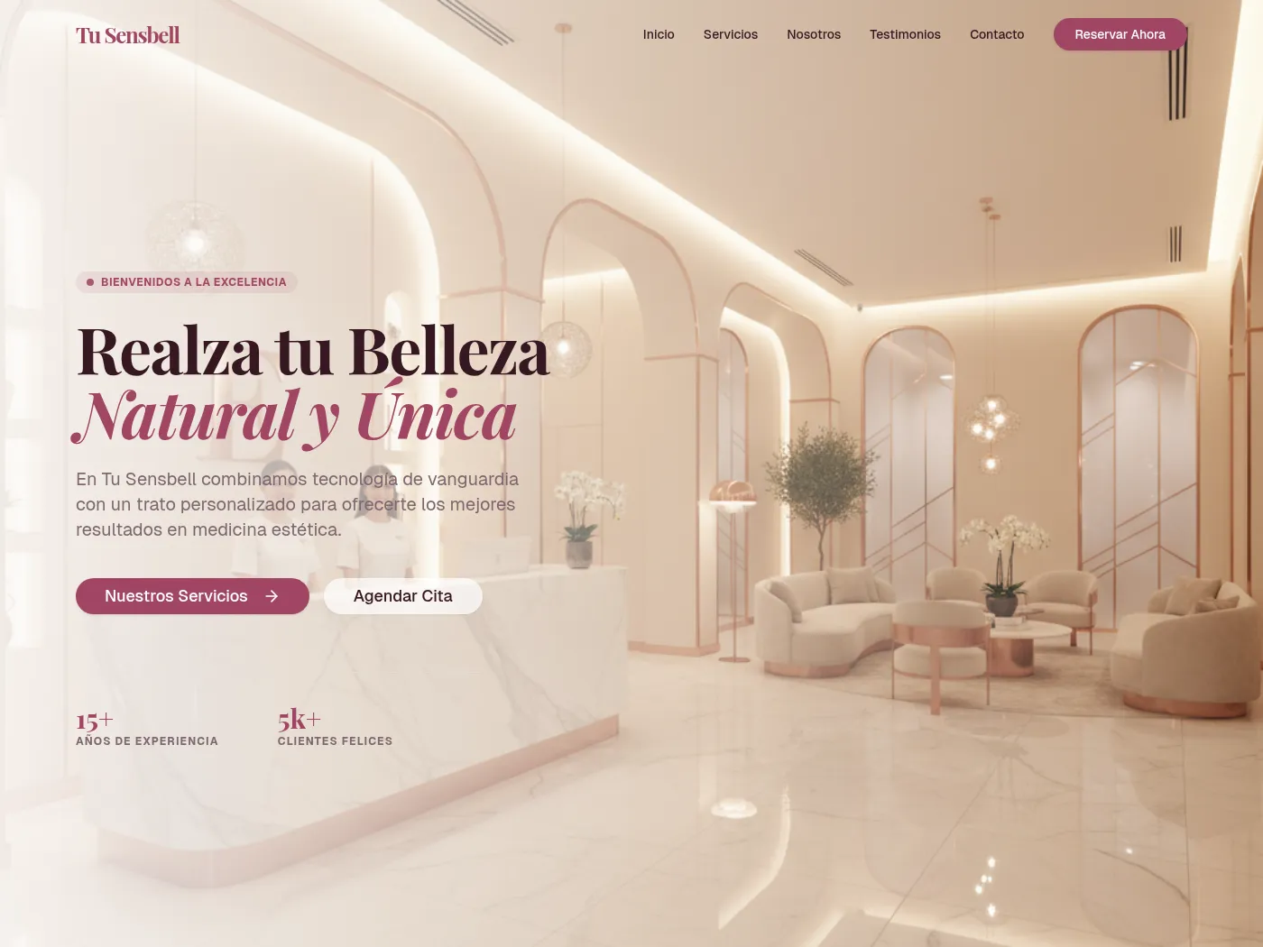 Tu Sensbell Clinic Web