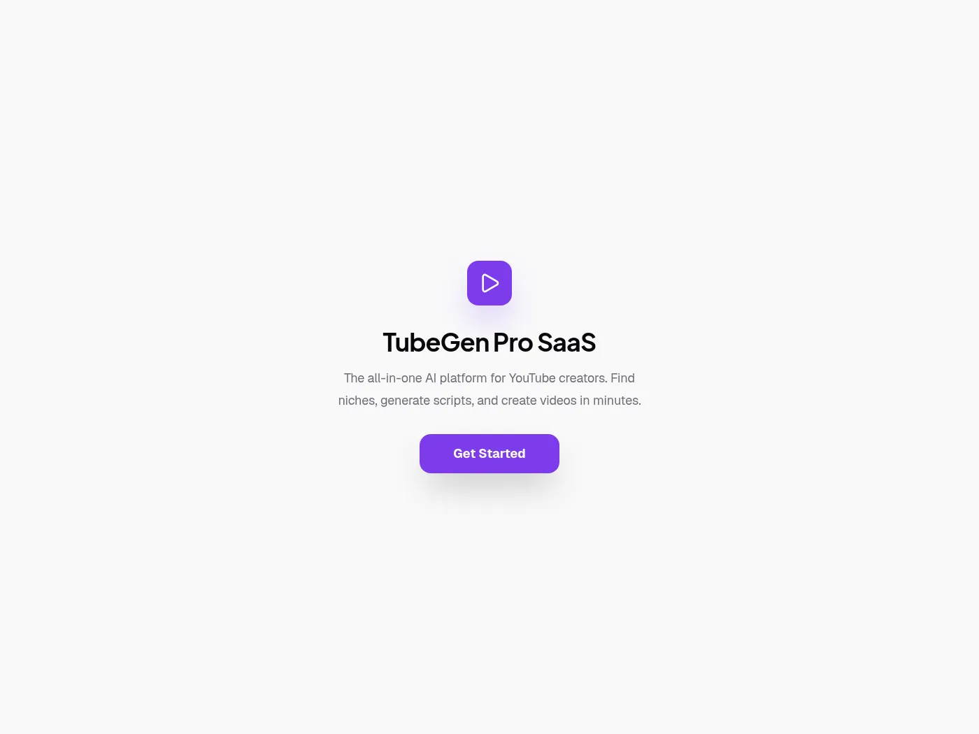 TubeGen Pro SaaS
