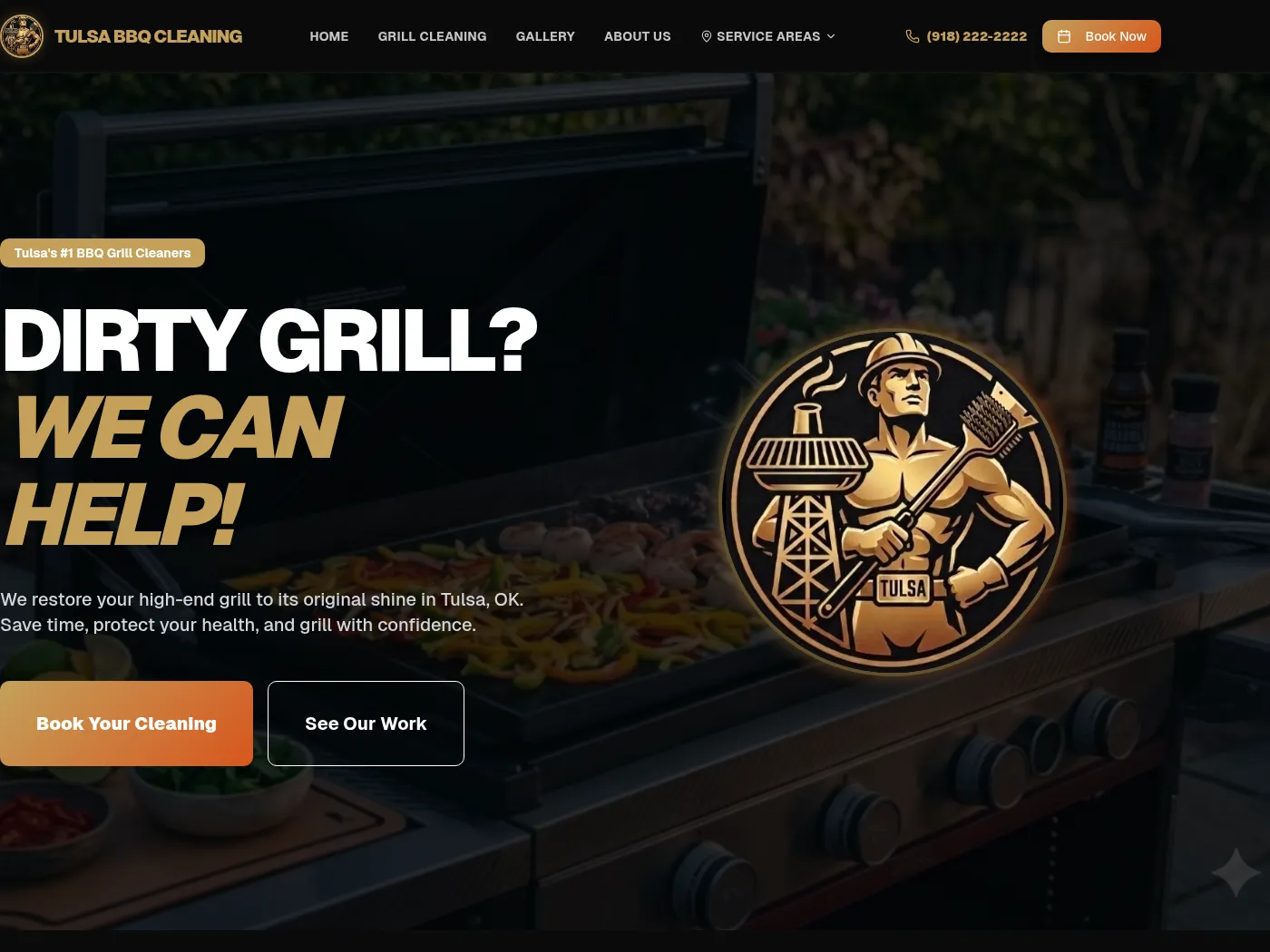 Tulsa Grill Cleaning