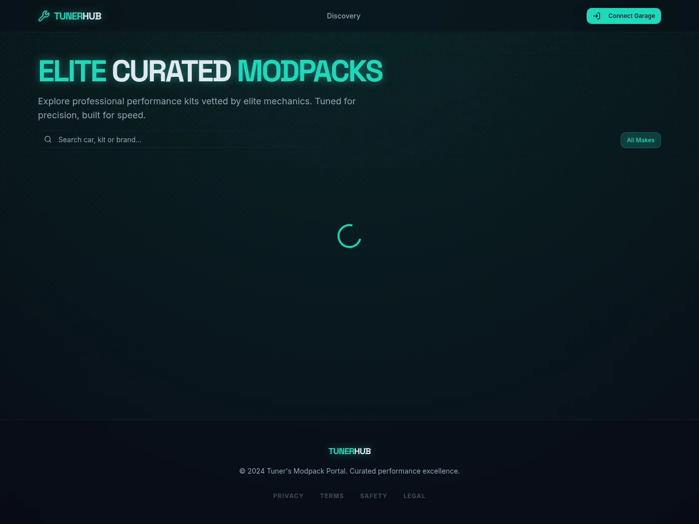 Tuner's Modpack Portal