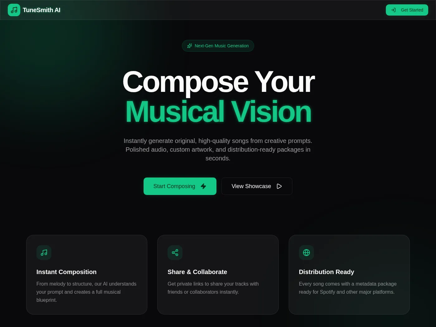 TuneSmith AI