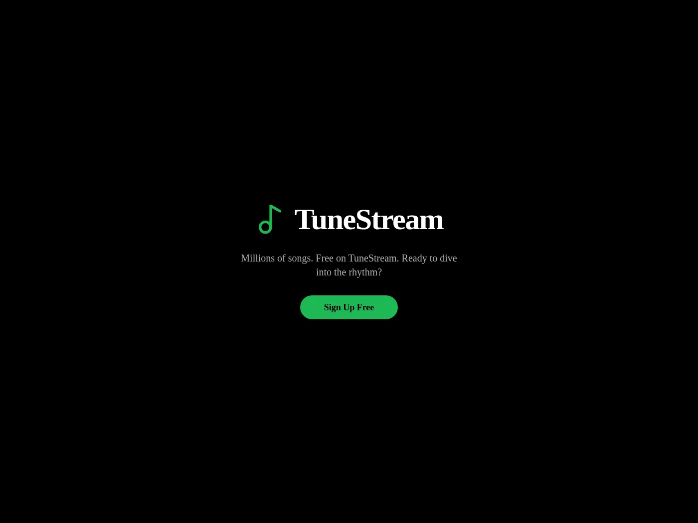 TuneStream Web App