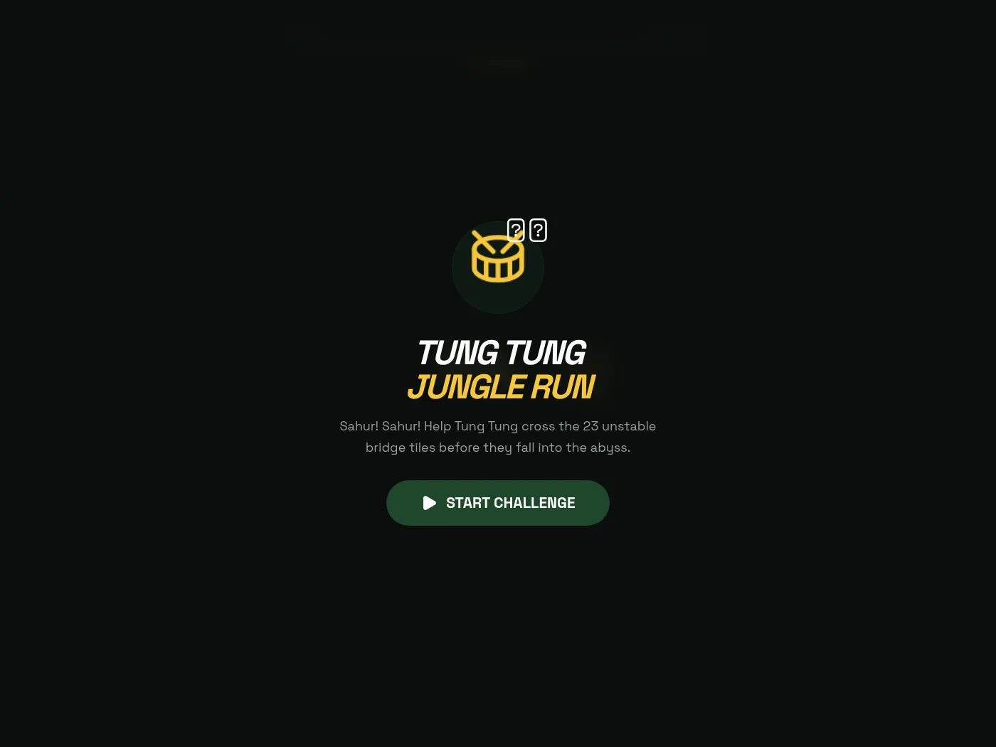 Tung Tung Jungle Run