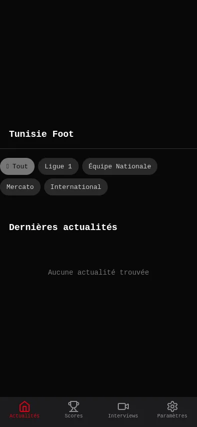 Tunisie Foot Mobile