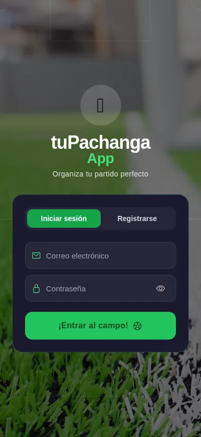 tuPachangaApp Futbol Tracker