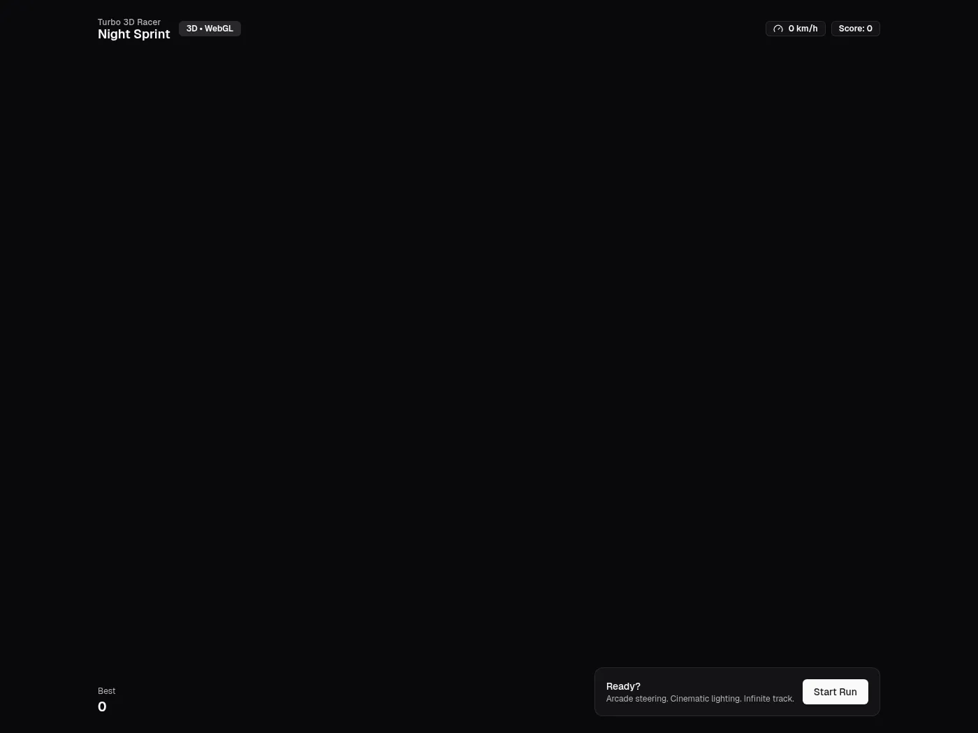 Turbo 3D Racer