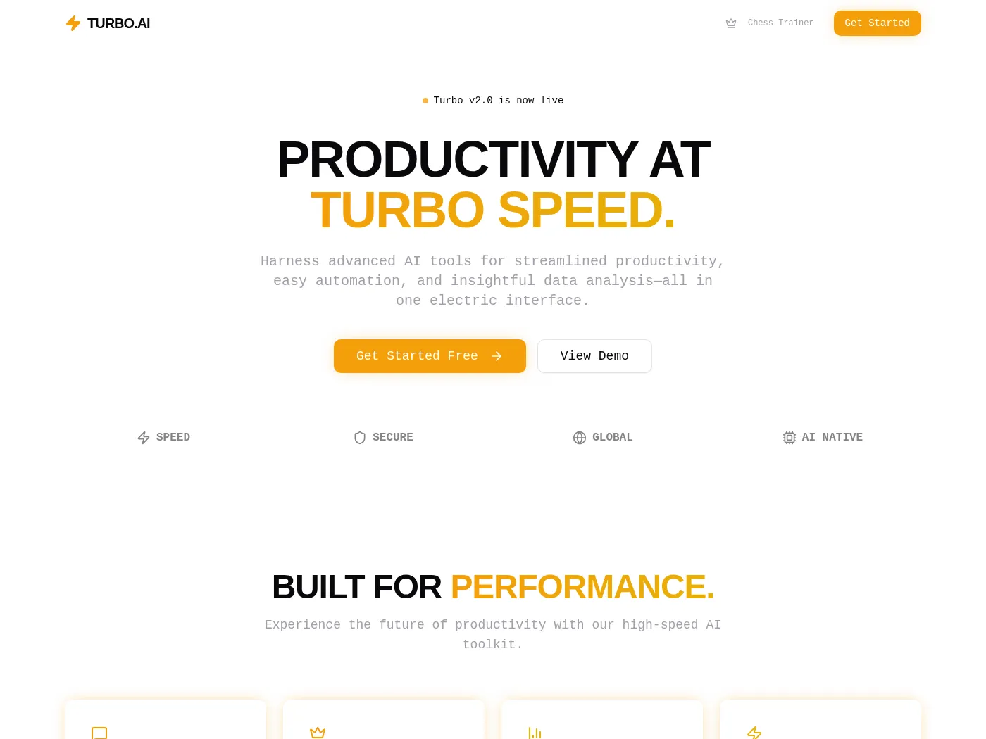 Turbo AI Platform