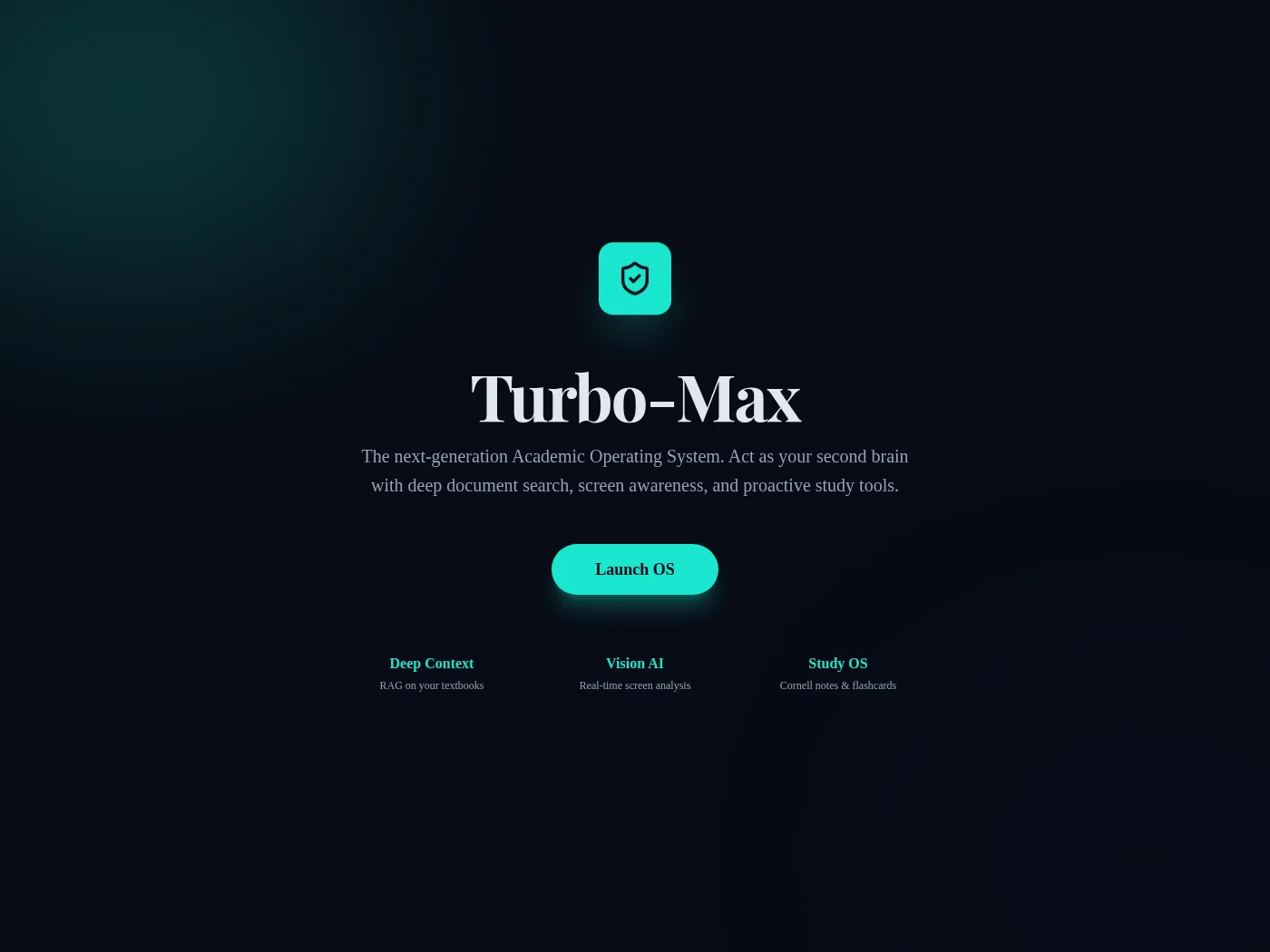 Turbo-Max Academic OS