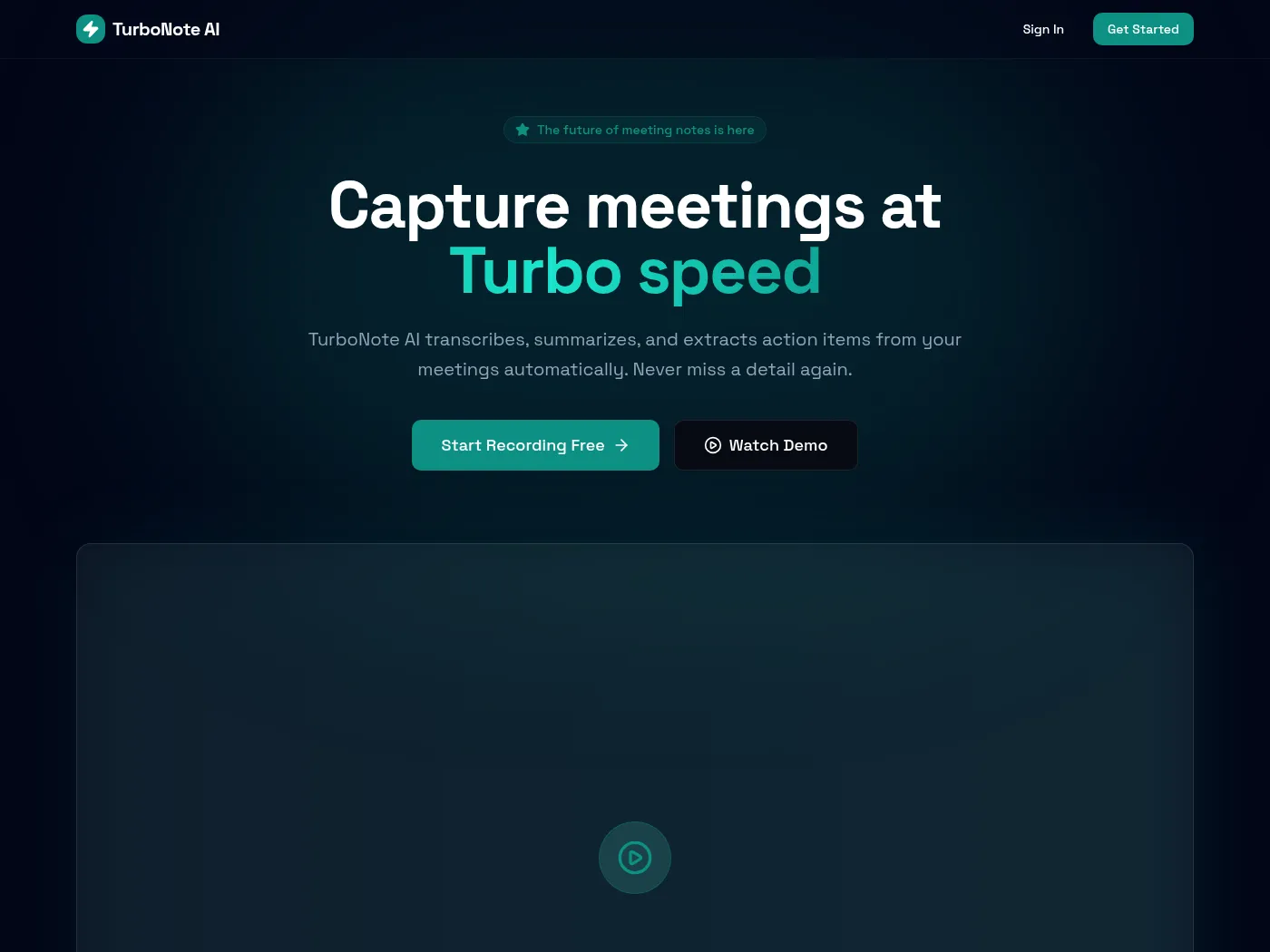 TurboNote AI