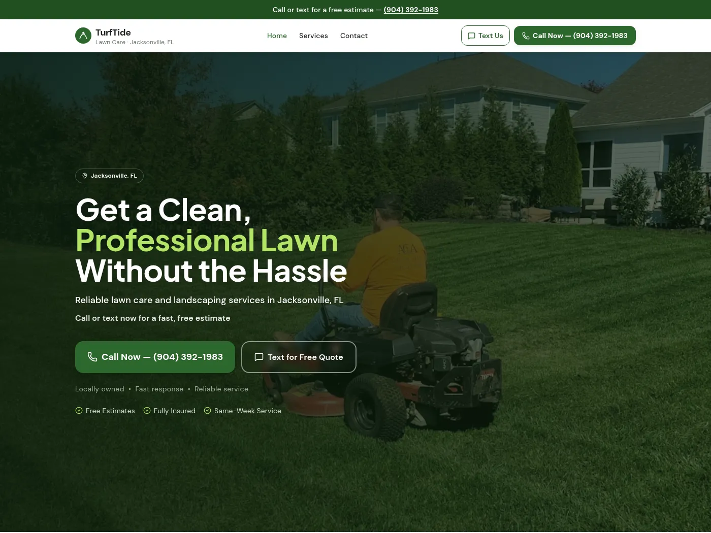 TurfTide Site Launch
