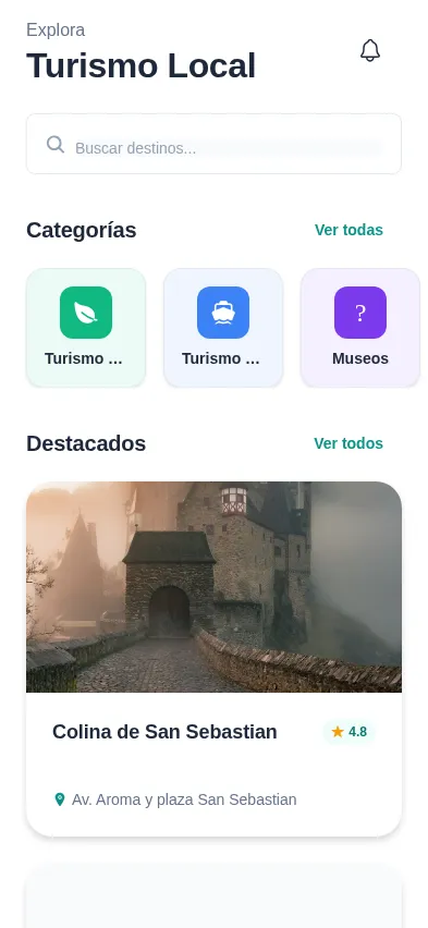 Turismo Local Explorer