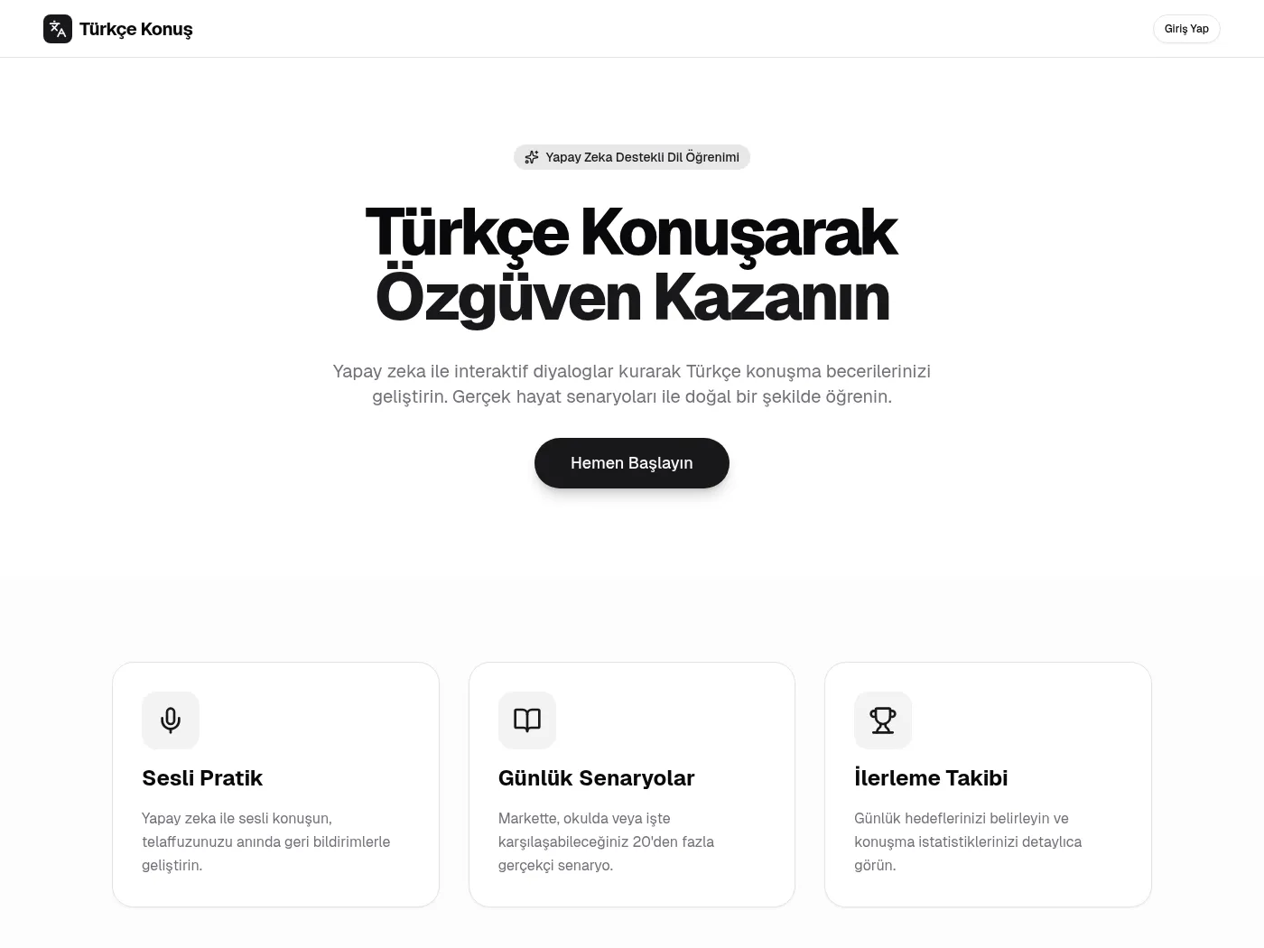 Türkçe Konuş