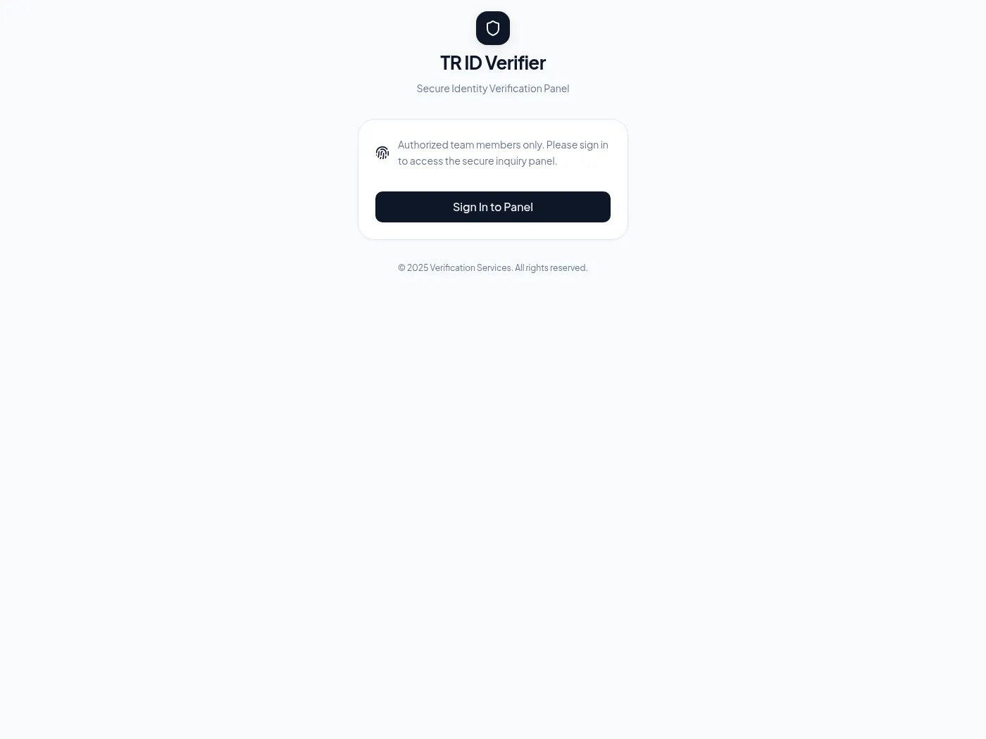 Turkish ID Verifier
