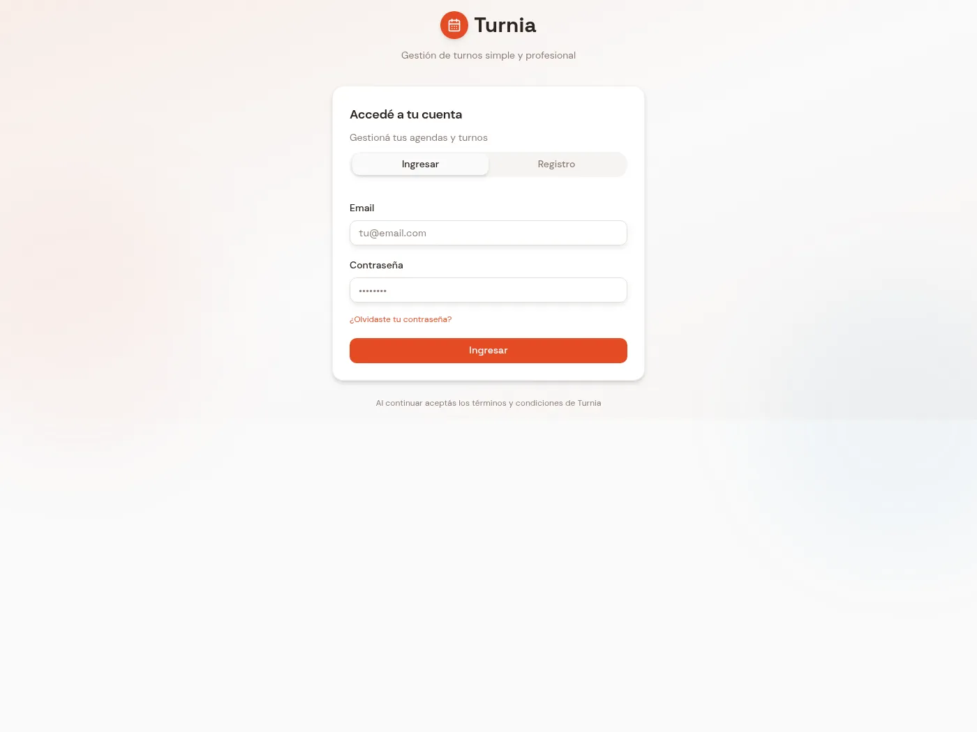 Turnia Scheduler SaaS