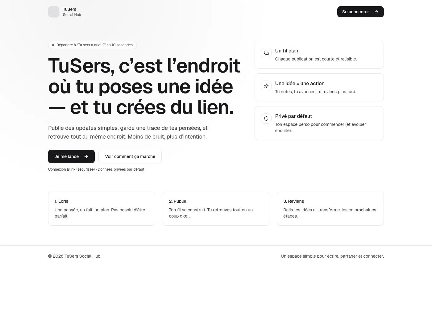 TuSers Social Hub