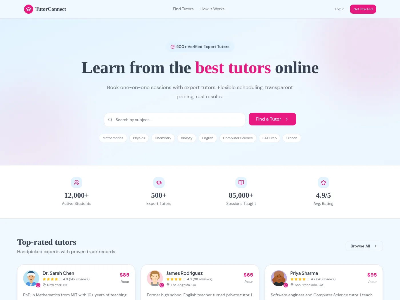 TutorConnect Platform