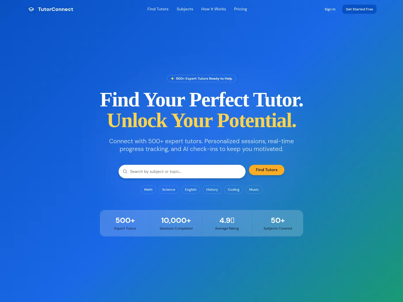 TutorConnect Platform