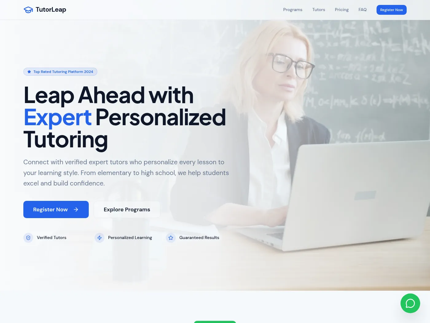 TutorLeap Website