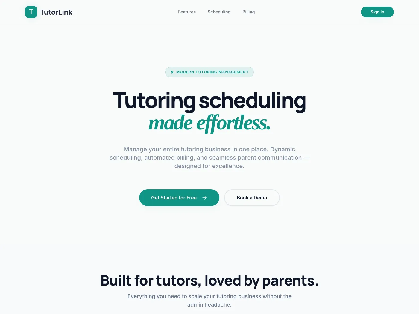 TutorLink Scheduler
