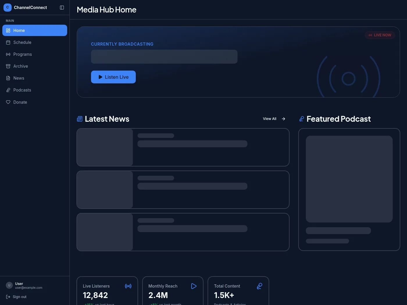 ChannelConnect Web Portal