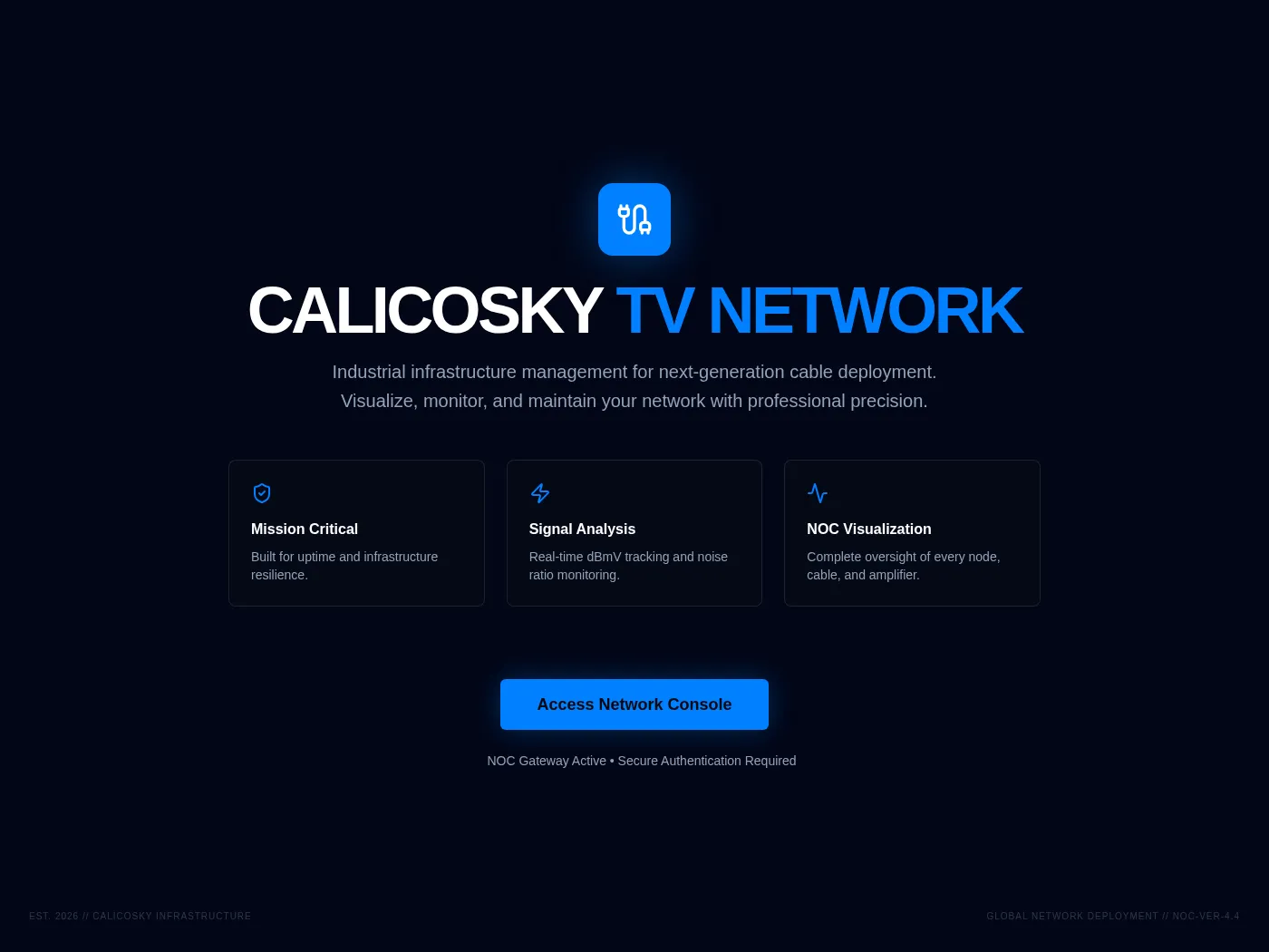 Calicosky TV Network