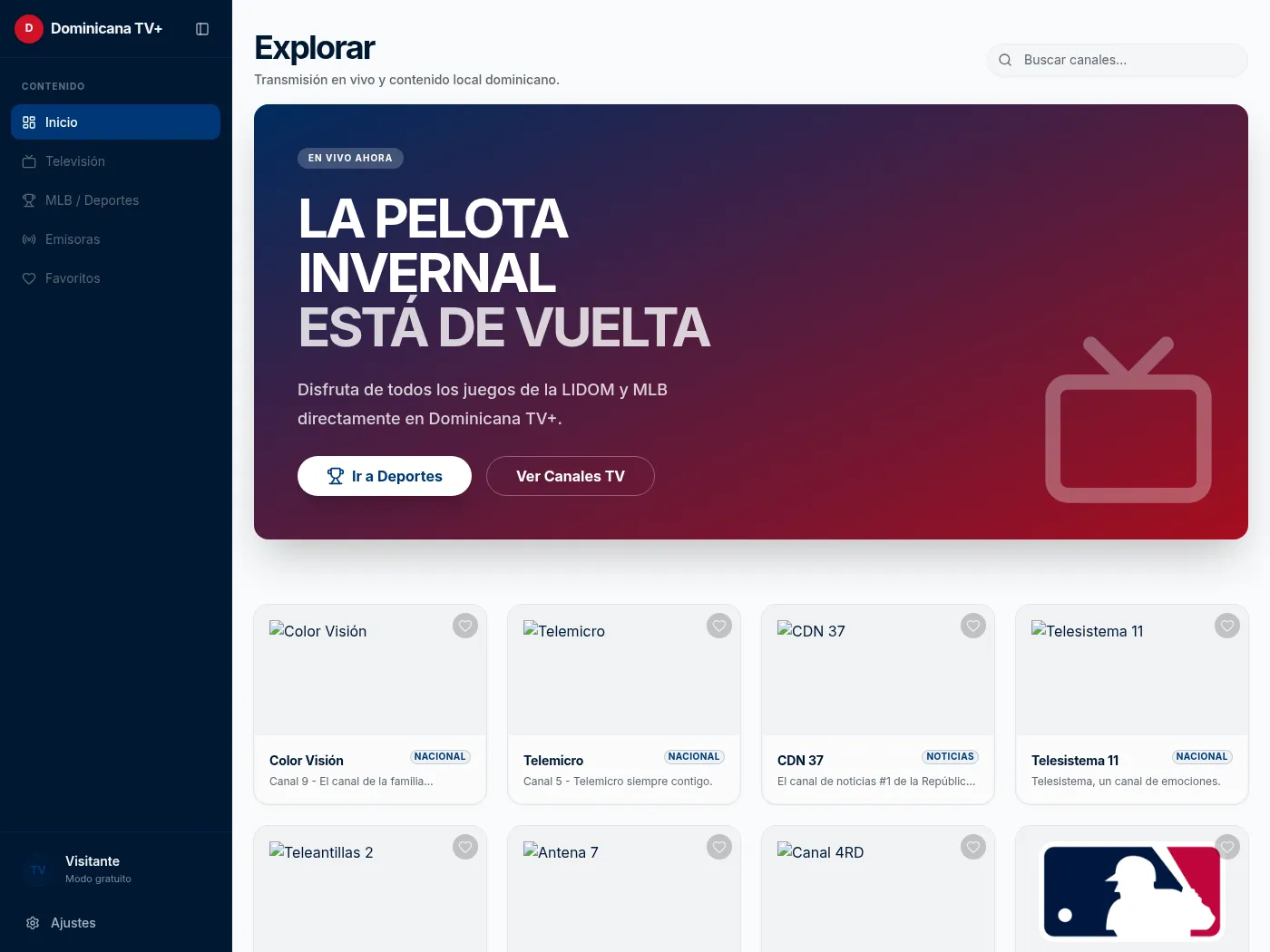 TV Dominicana Online Hub