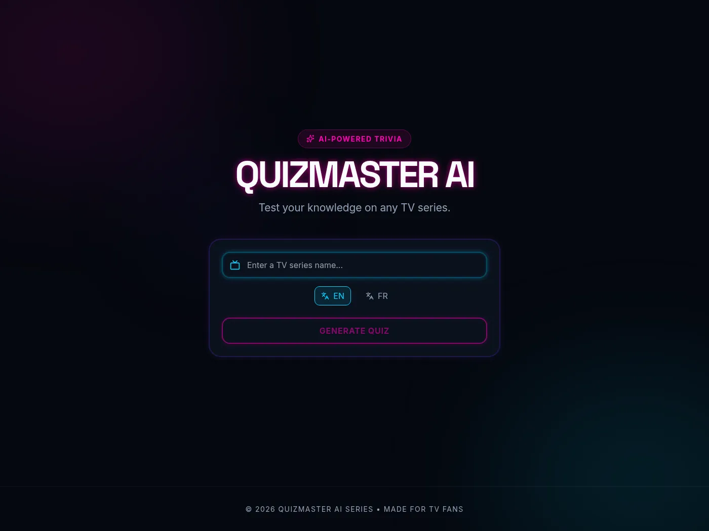 QuizMaster AI Series