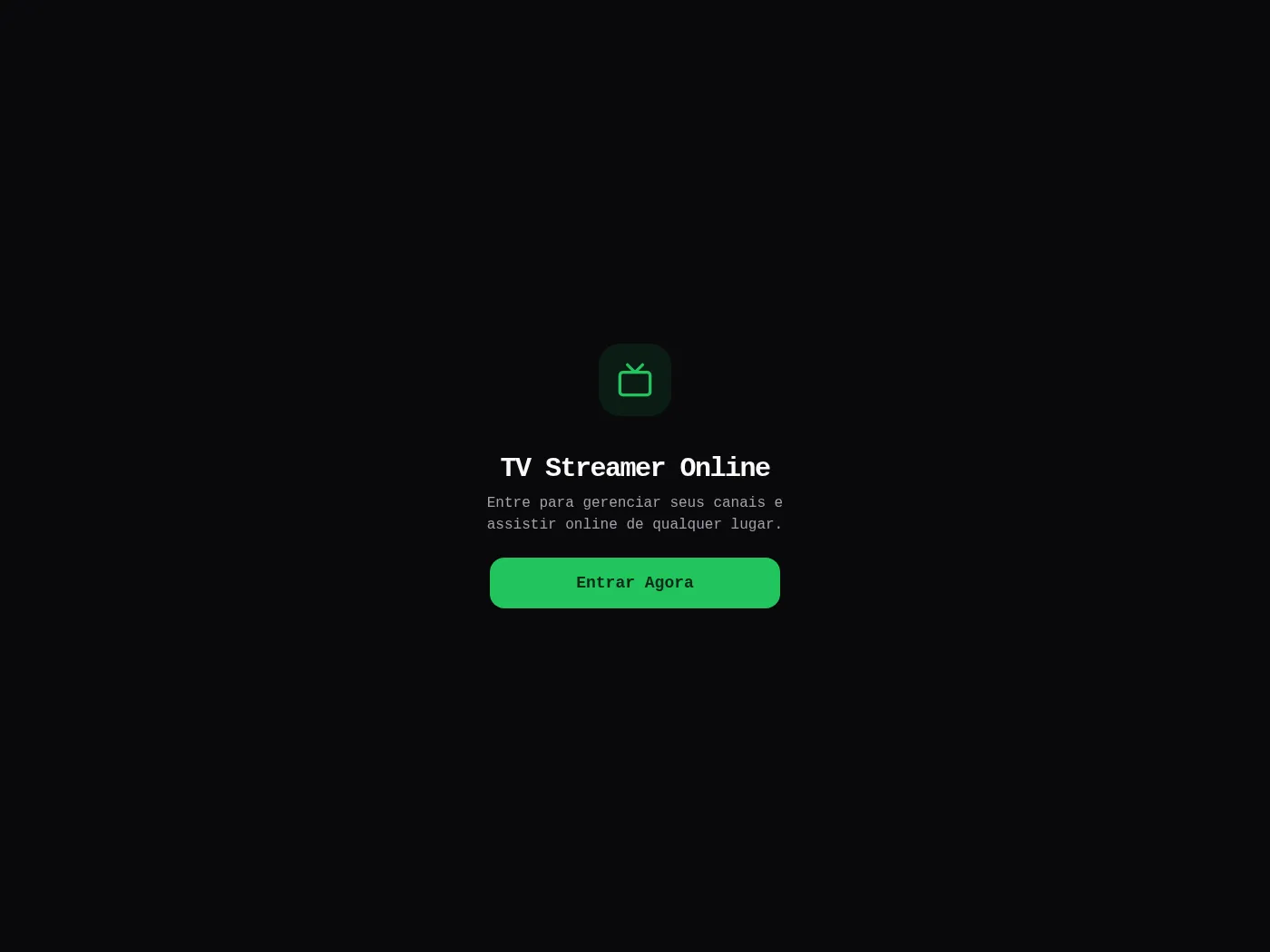 Online TV Streamer