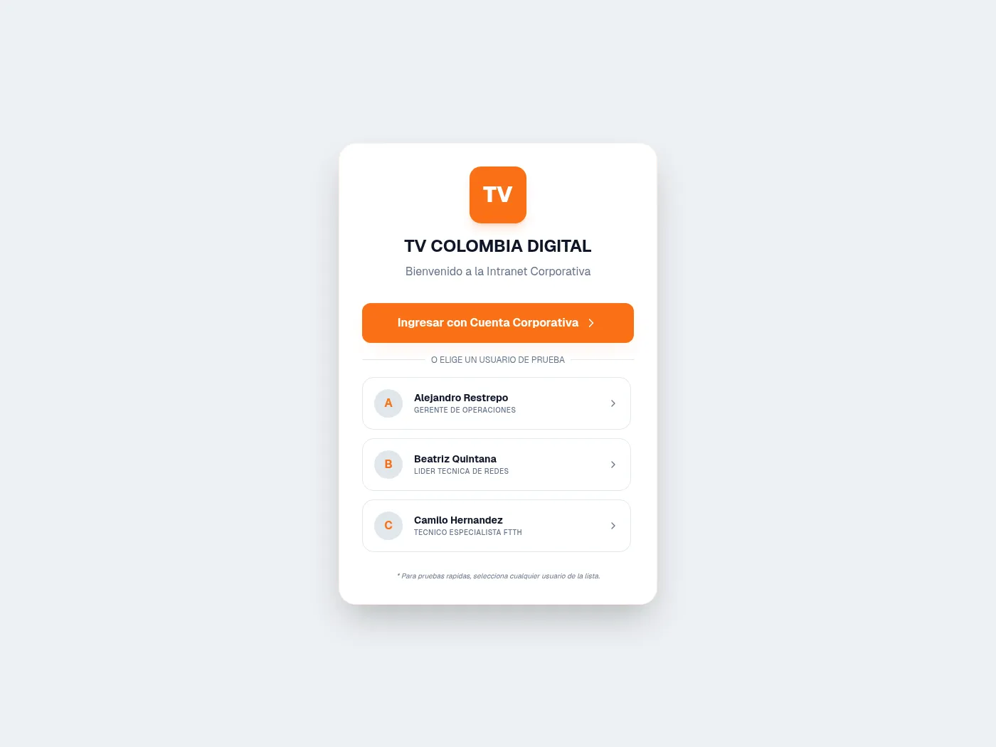 TVCD Employee Intranet